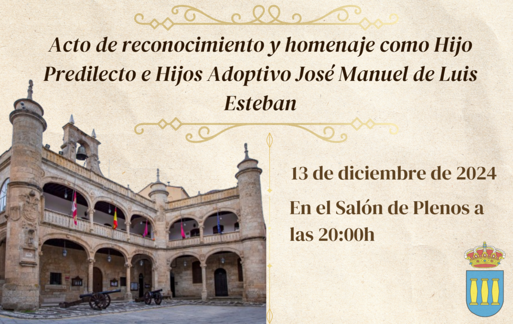 NOMBRAMIENTO HIJO PREDILECTO - Ciudad Rodrigo